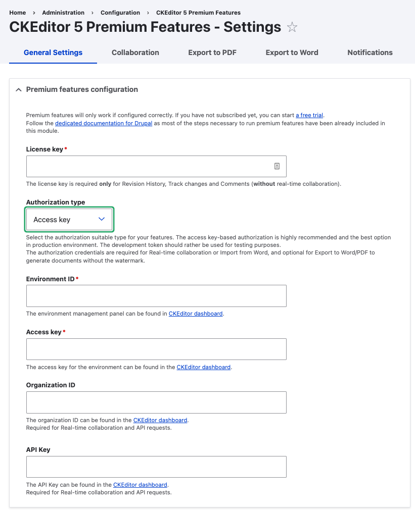 How to install and set up the module? | CKEditor 5 Premium Features ...