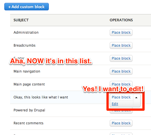 [META] Many UI/UX issues with custom blocks. [#2062715] | Drupal.org