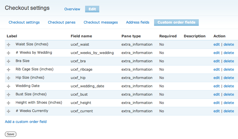 Weight ignored for fields in Extra information pane [#1376298] | Drupal.org