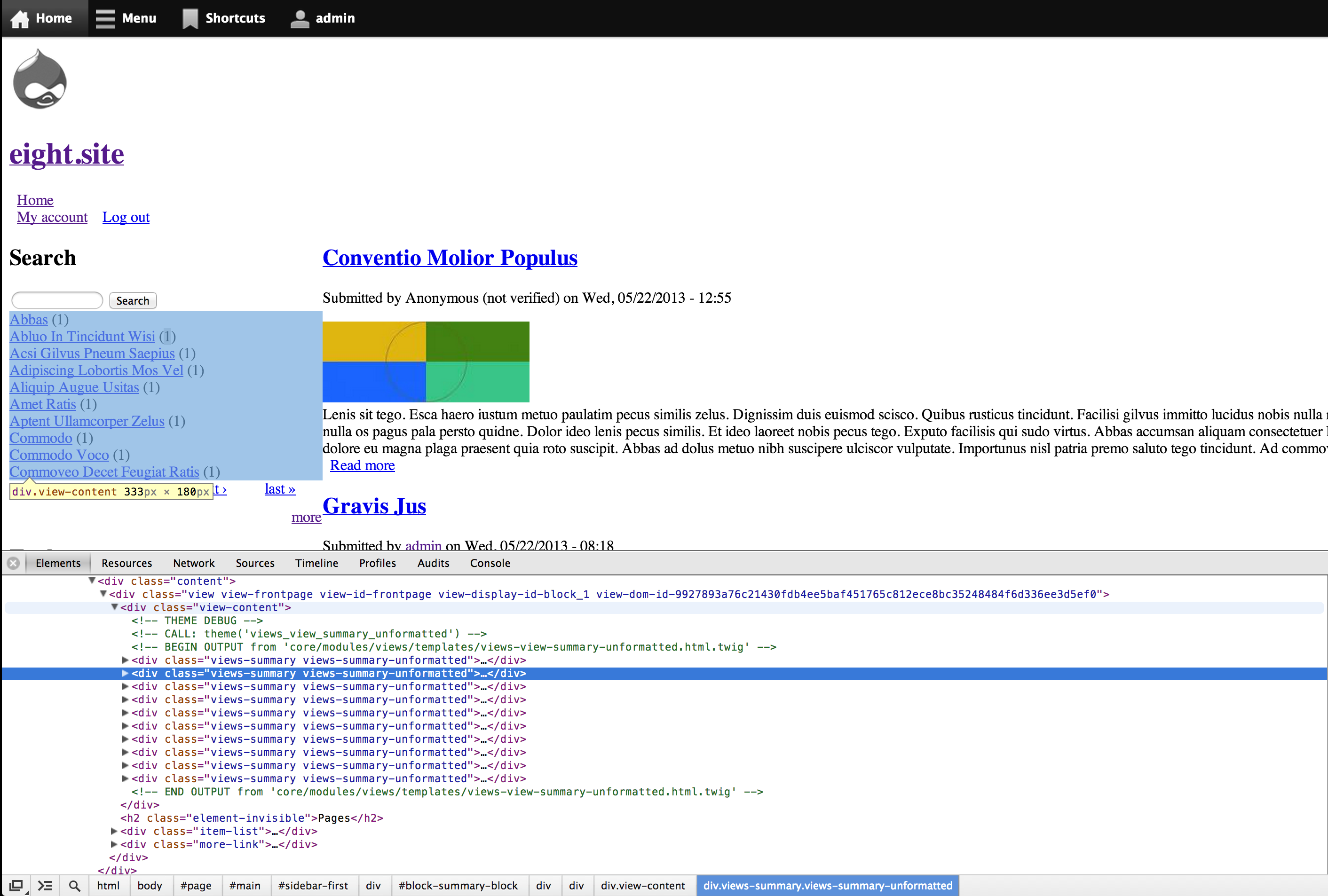 Convert Viewstemplatesviews View Summary Unformattedtplphp To Twig 1843764 4384