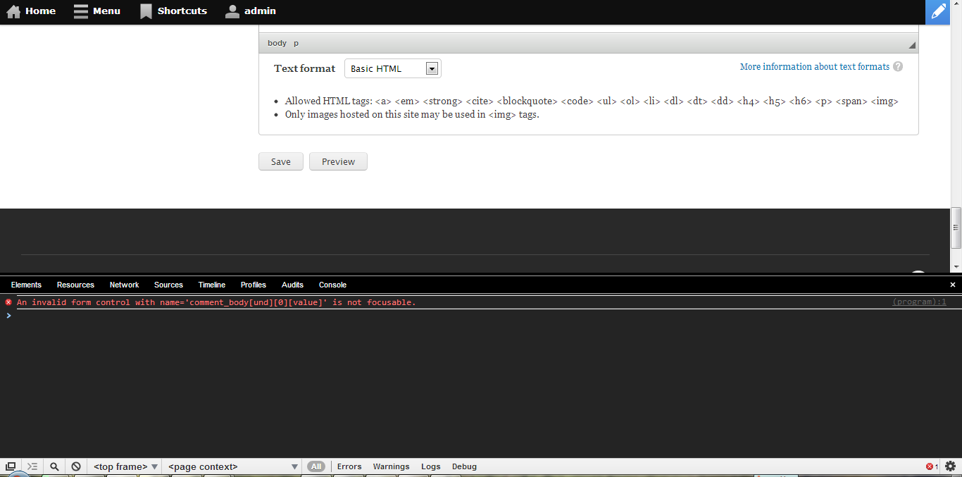 Required CKEditor fields always fail HTML5 validation [#1954968] | Drupal.org