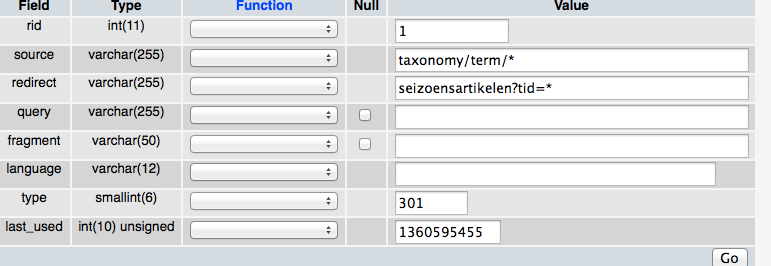 Add Wildcards to Redirect Paths [#182512] | Drupal.org