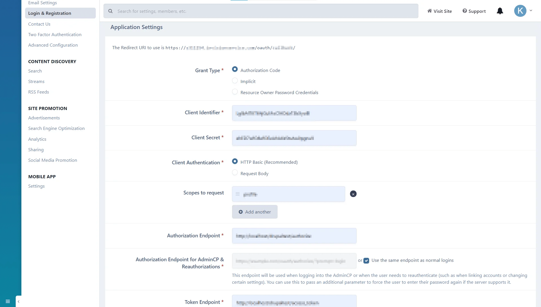 Invision Oauth Client Oauth Server Sso Setup Guides Drupal Wiki Guide On