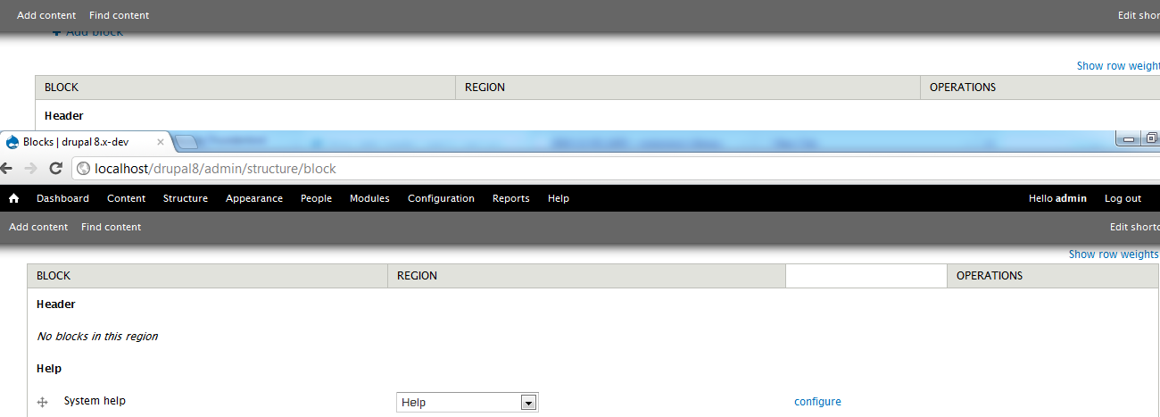 Sticky table headers need to react properly to "show/hide weights column" link [#988930 ...