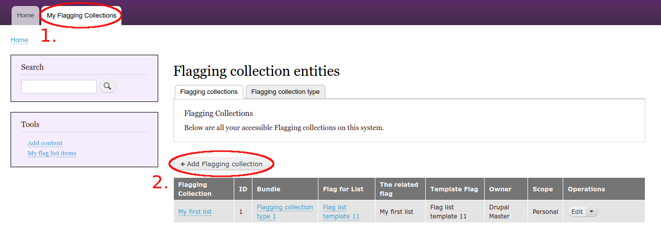 Add A Flagging Collection Flag List Flag Lists Drupal Wiki Guide 8492