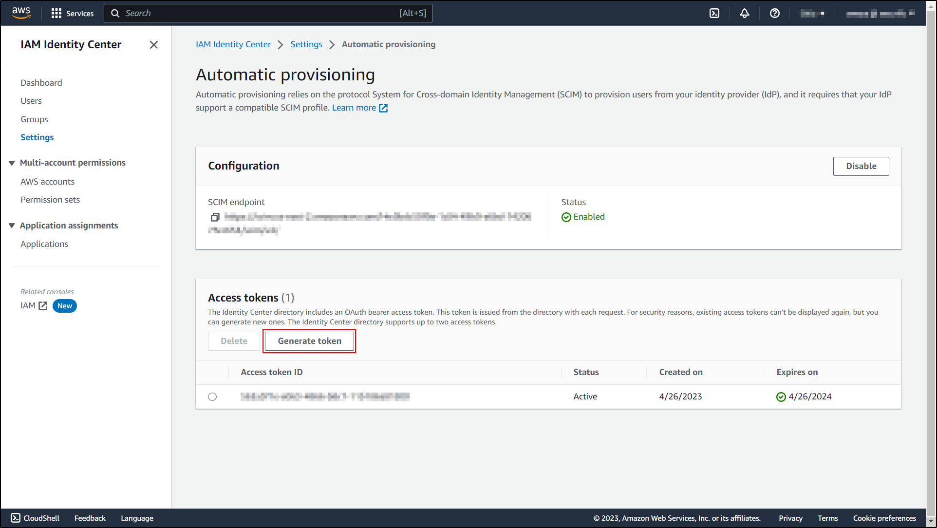 AWS as SCIM Server | Sync / Provision : Drupal to other applications ...