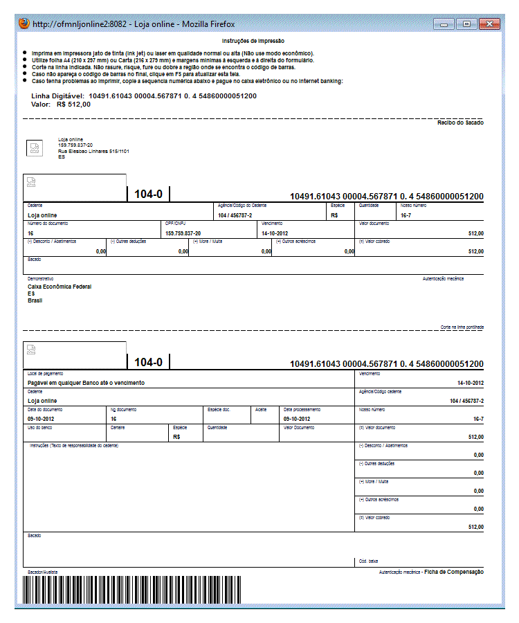 Bar codes are not displaying / Os códigos de barras não estão sendo ...