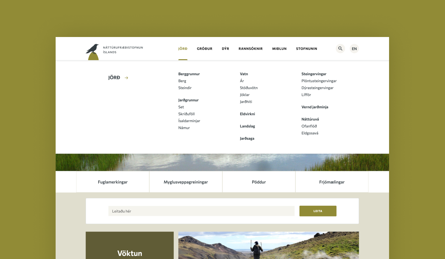 Icelandic Institute of Natural History (NÍ) | Drupal.org