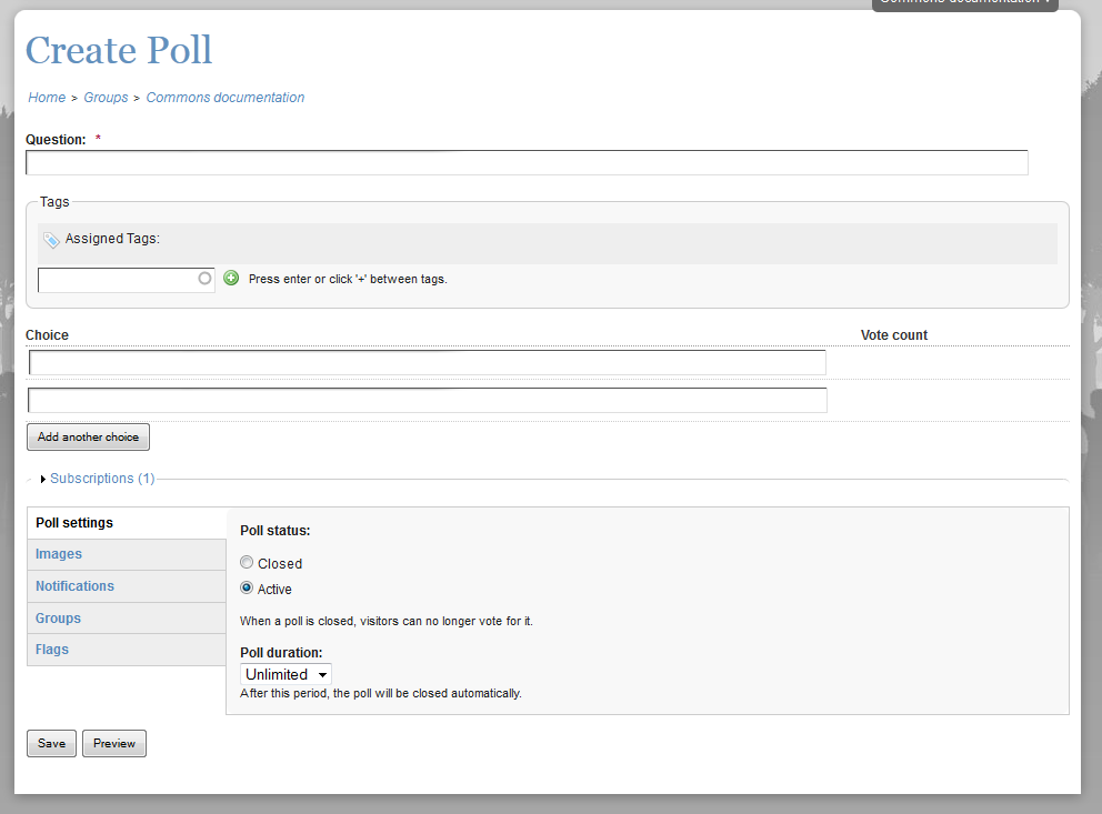Clarify or hide "vote count" field on polls. [#1367050] | Drupal.org