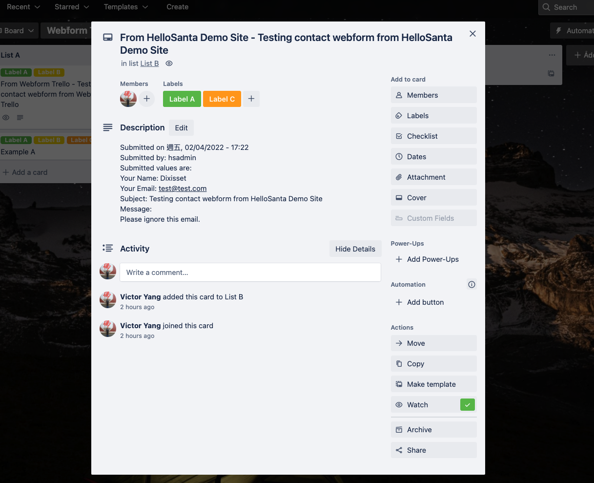 How to use Webform Trello module | Webform Trello | Drupal Wiki guide on Drupal.org