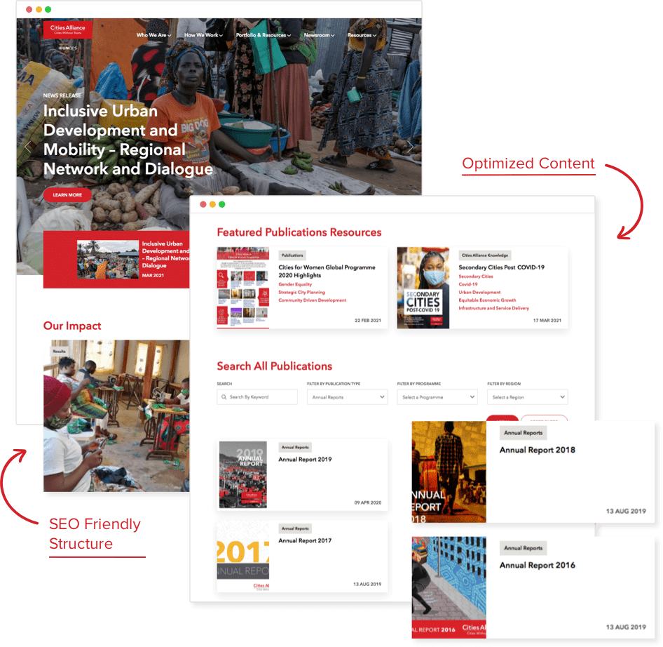 Cities Alliance | UNOPS | Drupal.org