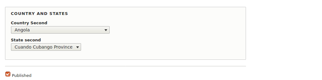 Country, State and City Fields | Drupal.org