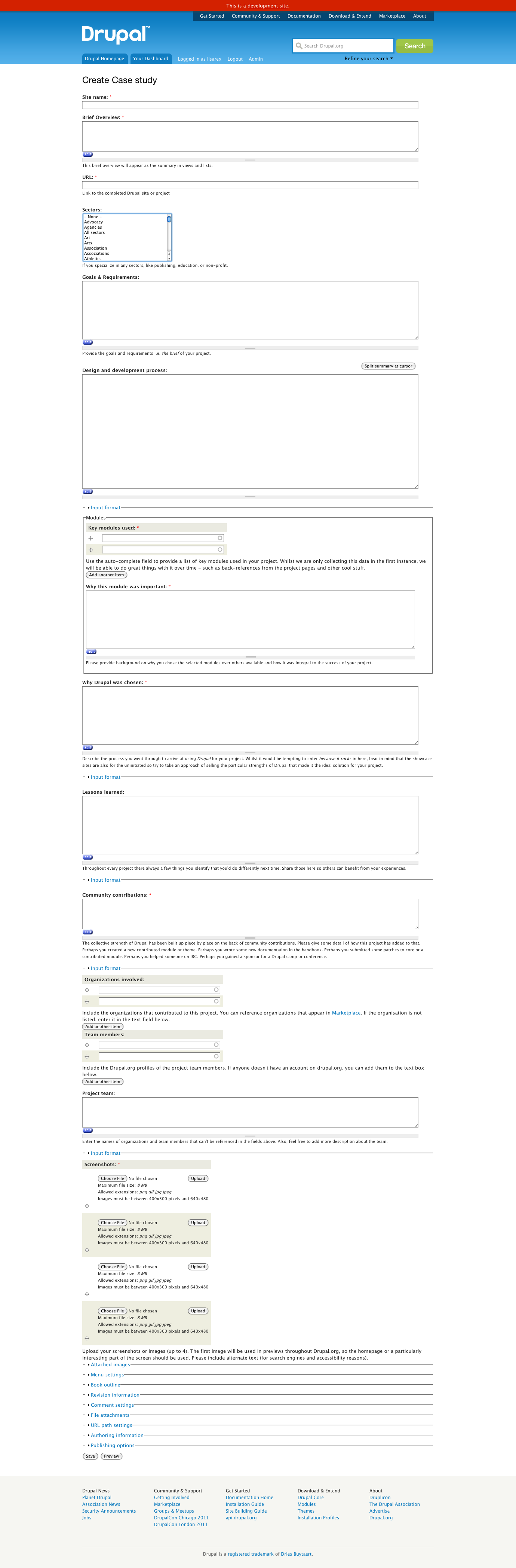 Build Drupal Case Studies [#948062] | Drupal.org