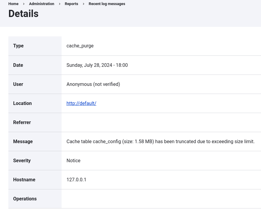 Cache purge | Drupal.org