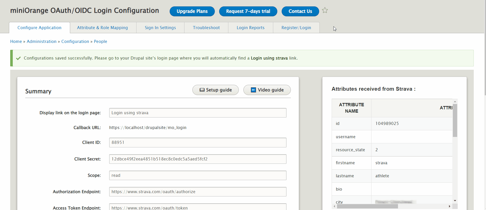 Strava SSO Login | Drupal OAuth OIDC Login | Drupal Wiki guide on Drupal.org