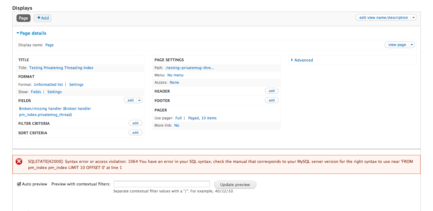 Preliminary Views integration [#1573000] | Drupal.org