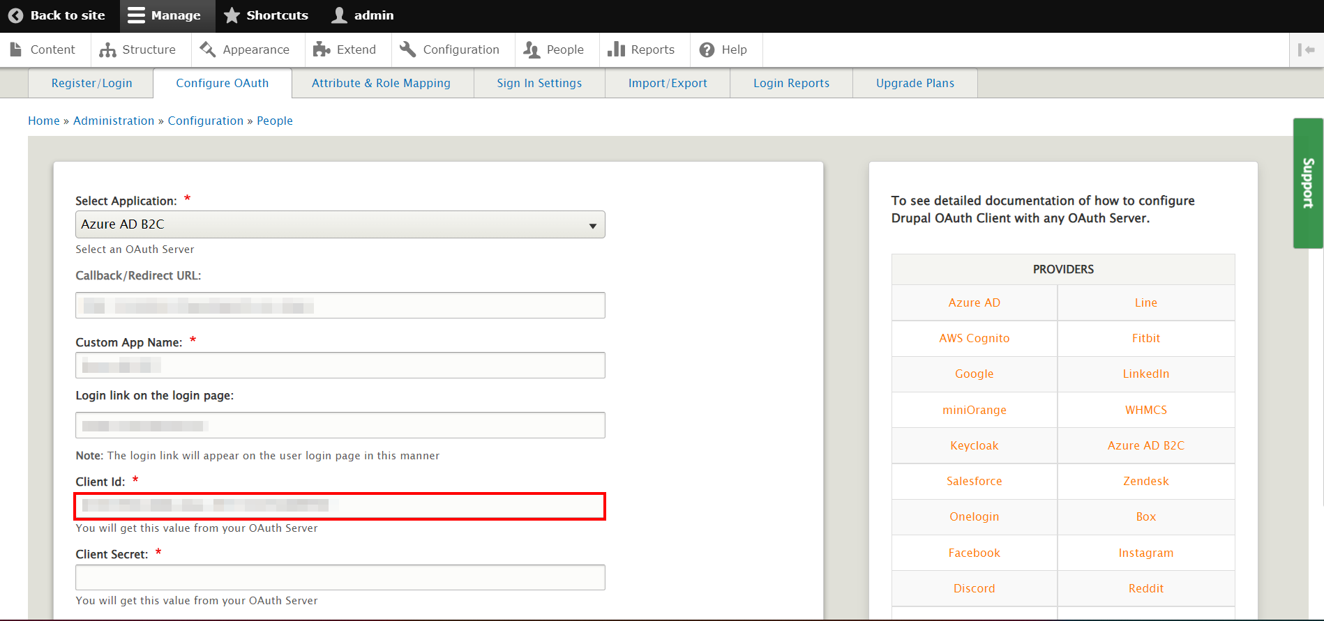 Configure Azure B2C as OAuth / OpenID Connect provider for Drupal login ... Configure Azure B2C as OAuth / OpenID Connect provider for Drupal login ...
