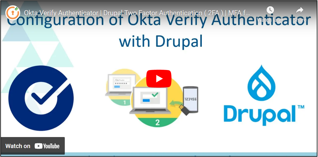 Setup Okta Verify Authenticator As 2fa Tfa Method Totp Tfa Methods