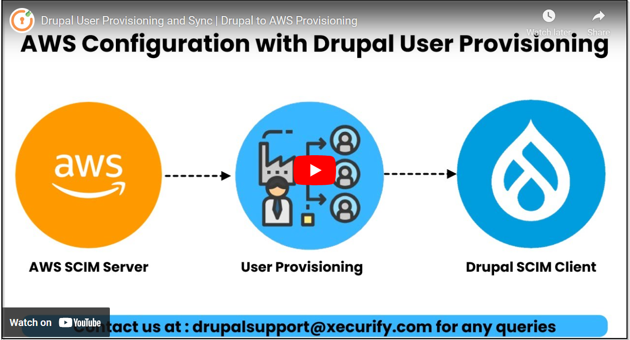 AWS as SCIM Server | Sync / Provision : Drupal to other applications | Drupal Wiki guide on ...