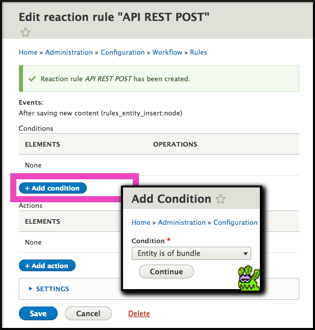 Building First Rest Post Rule Rules Api Post Drupal Guide On