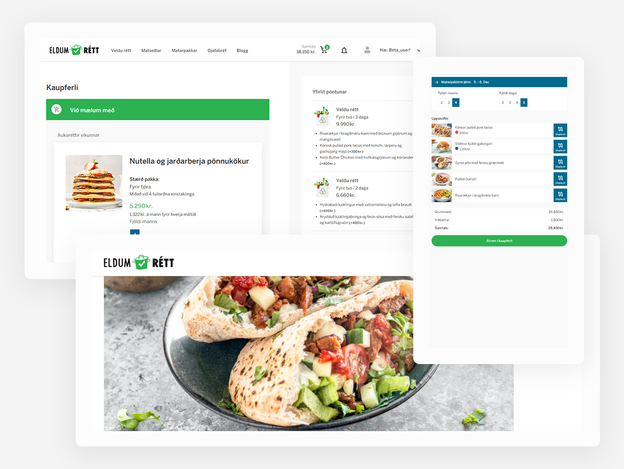 Food delivery service built on Decoupled Drupal Commerce with React ...