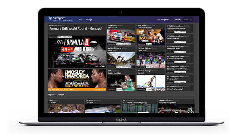 EverSport.tv | Empowered by the Drupal CMS and 15+ Integrations ... EverSport.tv | Empowered by the Drupal CMS and 15+ Integrations ...