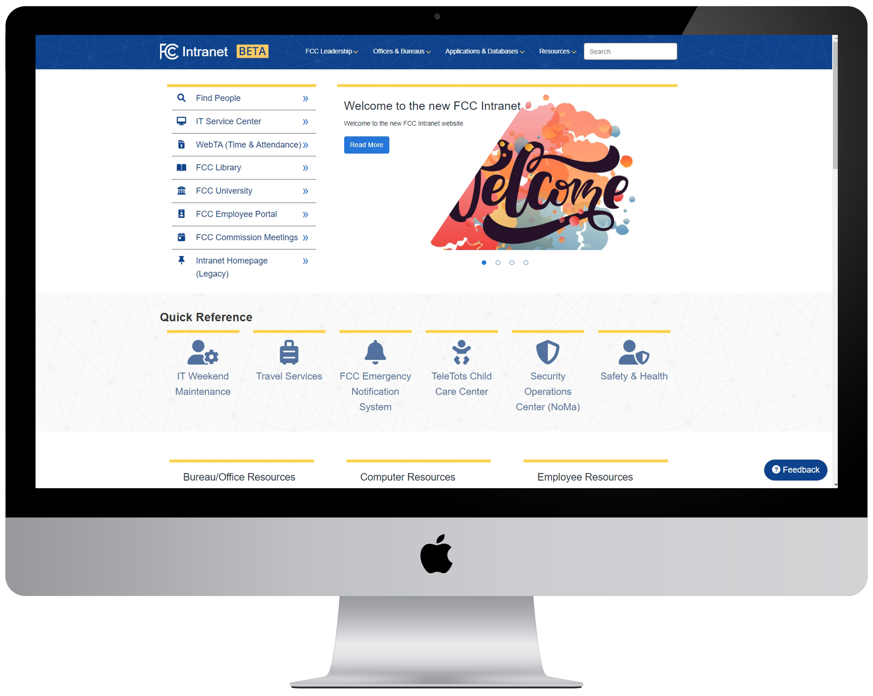 Federal Communications Commission (FCC) Intranet built in Drupal 9 ...