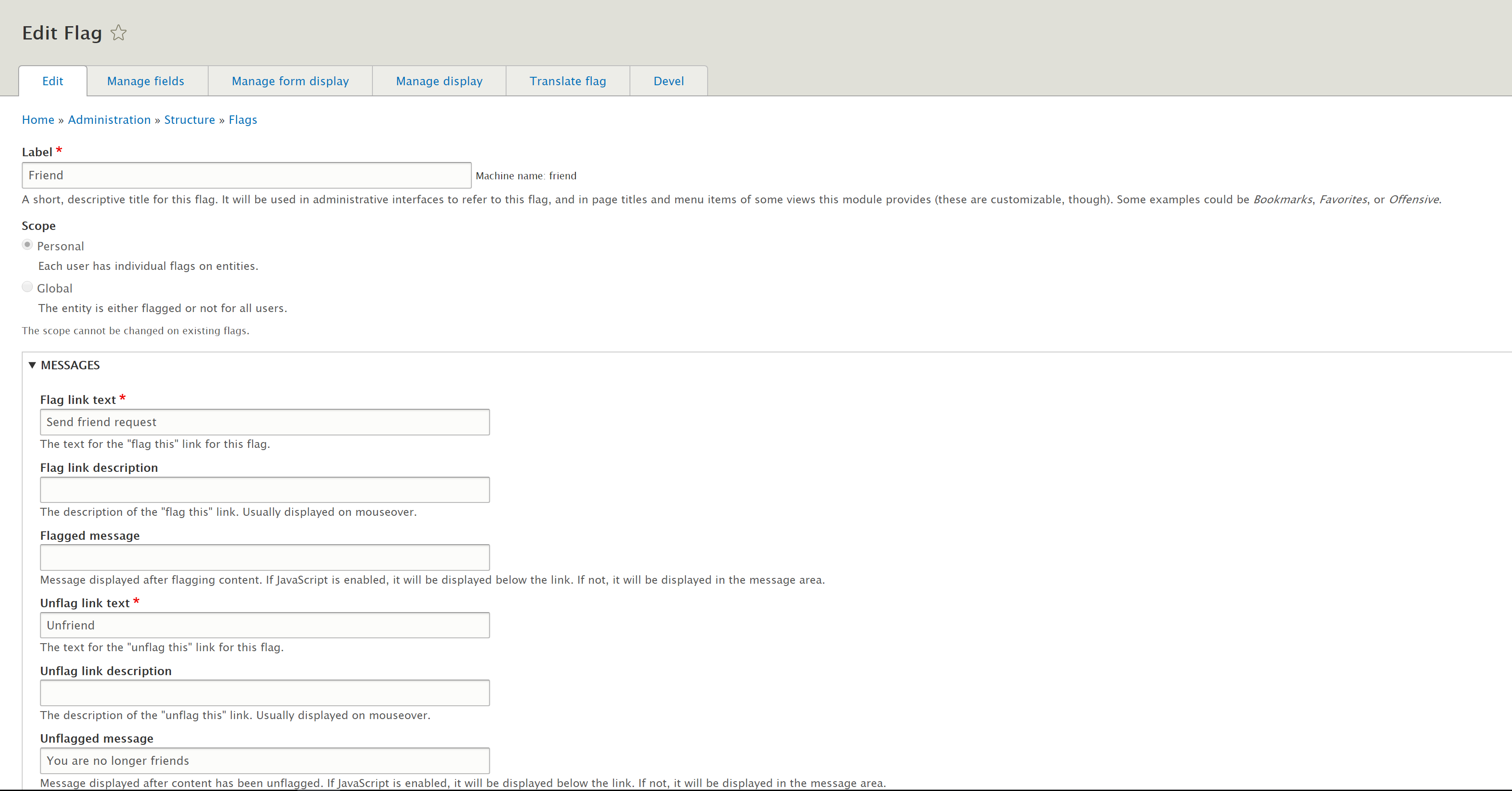 Friend Flag | Drupal.org