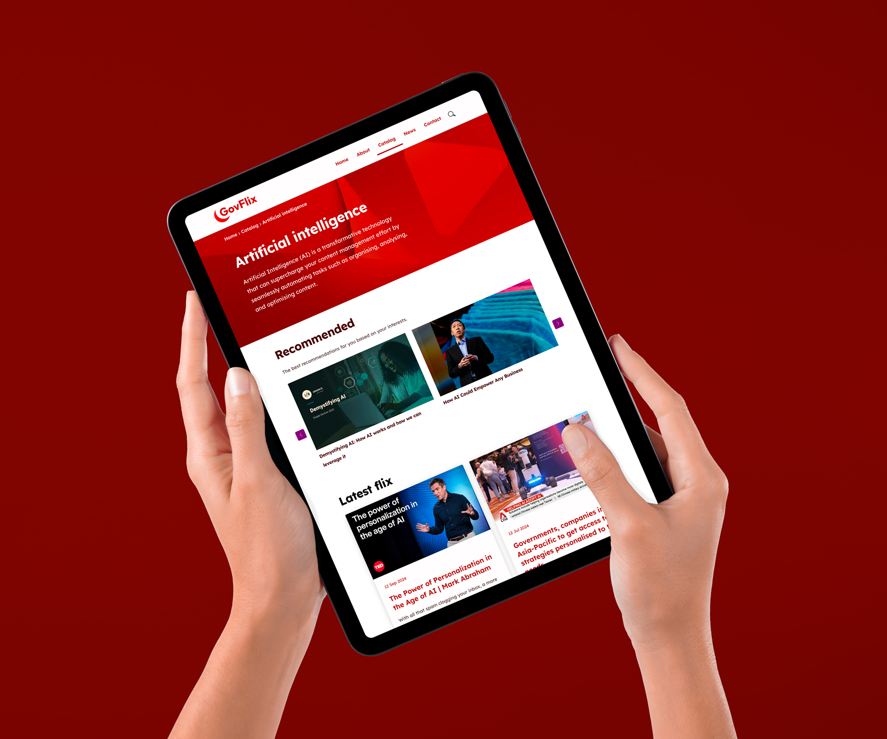 GovFlix: Content recommendation system | Drupal.org