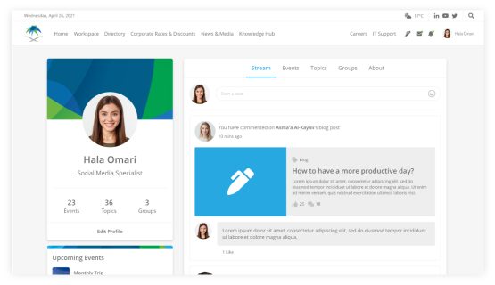 Business Social Community (Intranet) for ECZA | Drupal.org