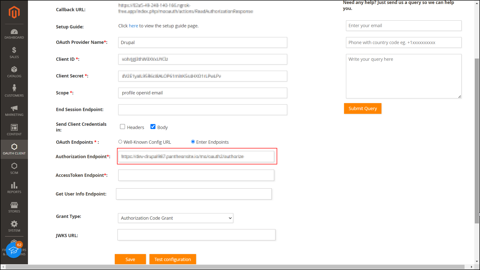 Magento Oauth Client Oauth Server Sso Setup Guides Drupal Wiki