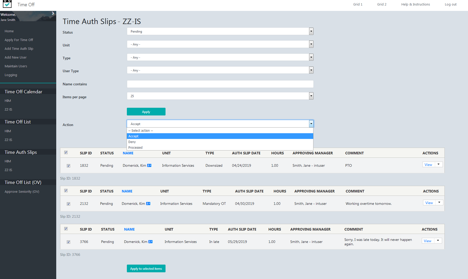 Time Off Management System | Drupal.org