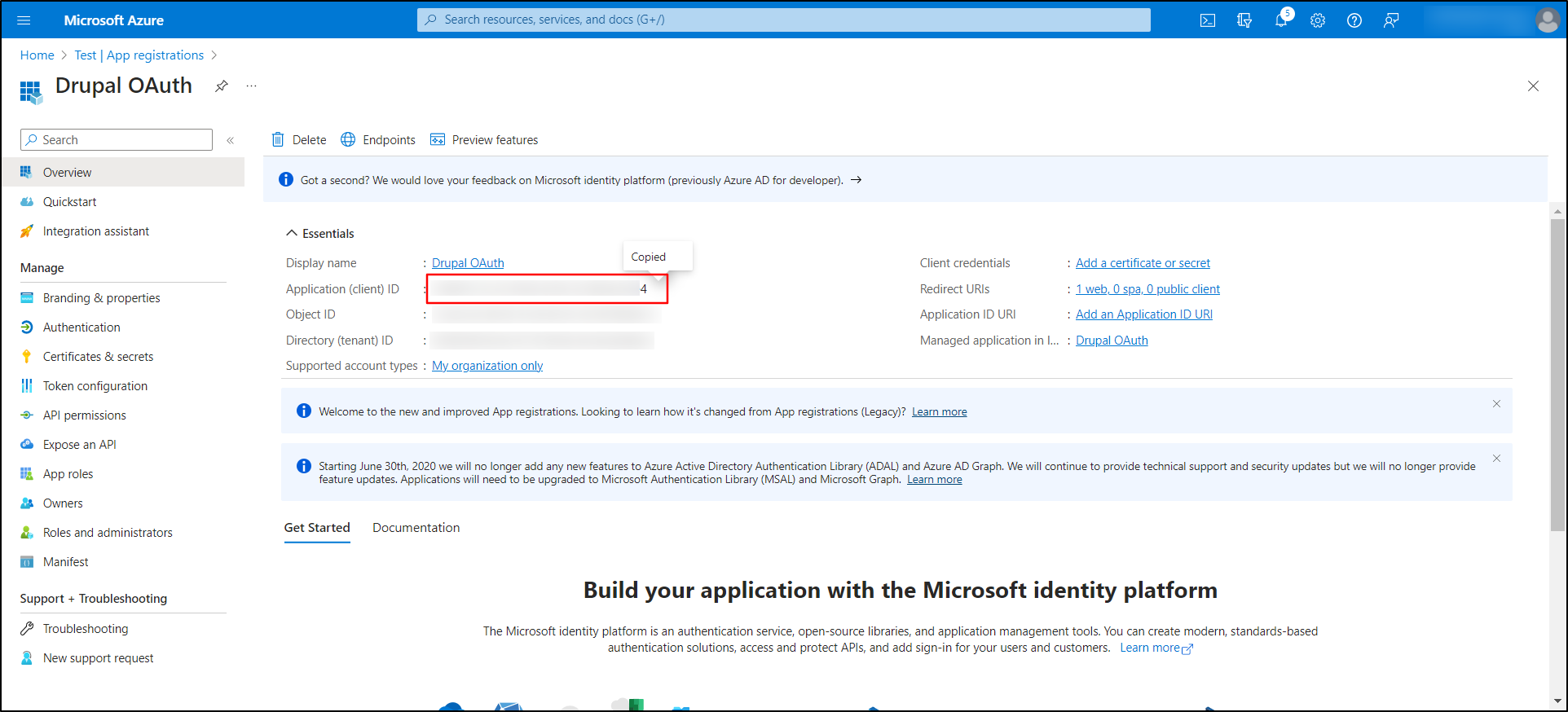 Configure Office 365 As Oauth Provider With Drupal As Oauth Client For Sso Oauth And Openid 