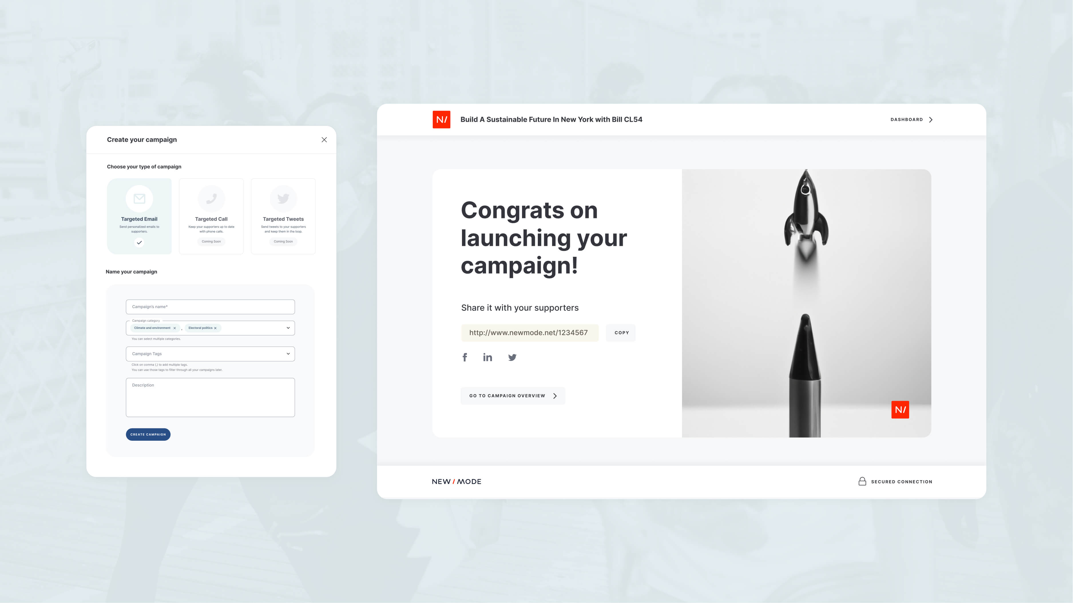New/Mode: A Web-Based Platform To Build Advocacy Campaigns | Drupal.org