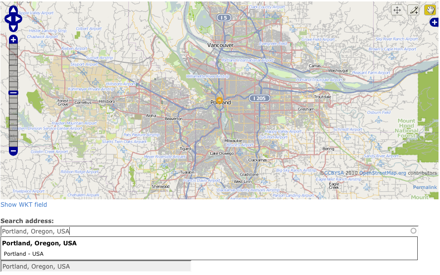 Openlayers Geocoder 