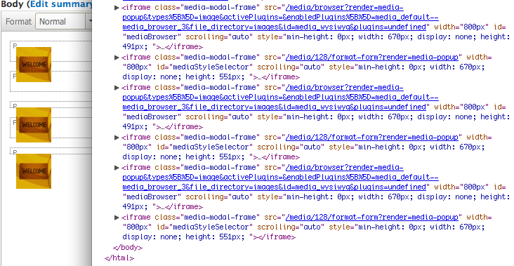 Re-use the iframe, or remove it after use [#2000424] | Drupal.org