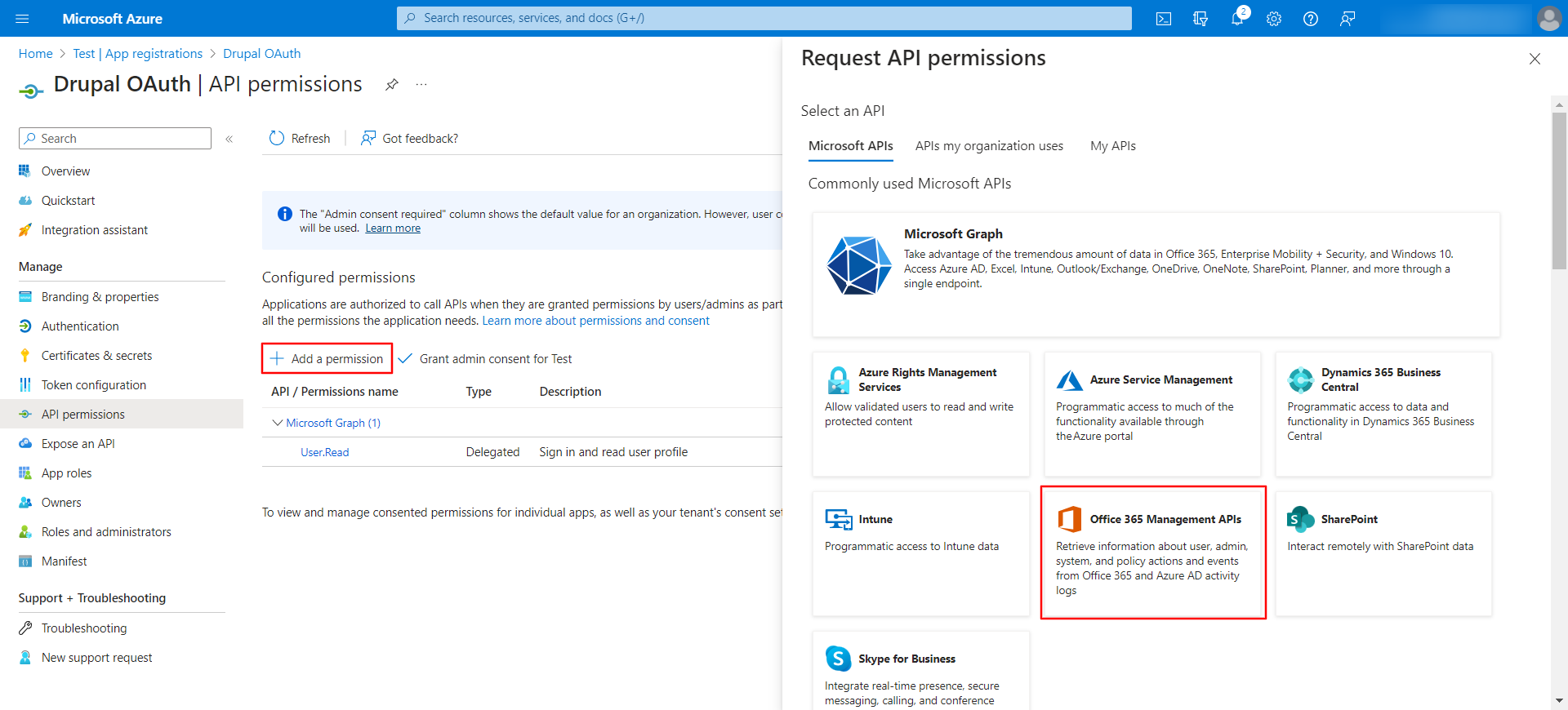 Configure Office 365 As Oauth Provider With Drupal As Oauth Client For Sso Drupal Oauth 0728