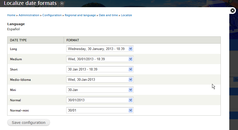 Month in mmm format [#1825940] | Drupal.org