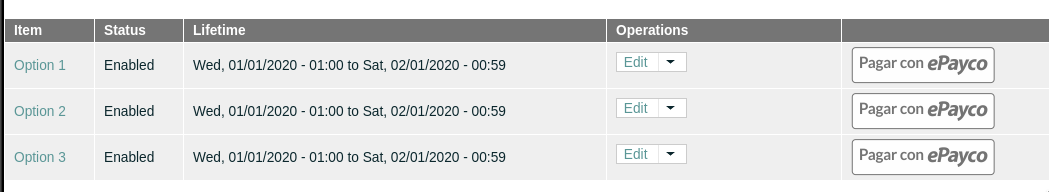 Quick and free payment button | ePayco integration | Drupal Wiki guide on Drupal.org