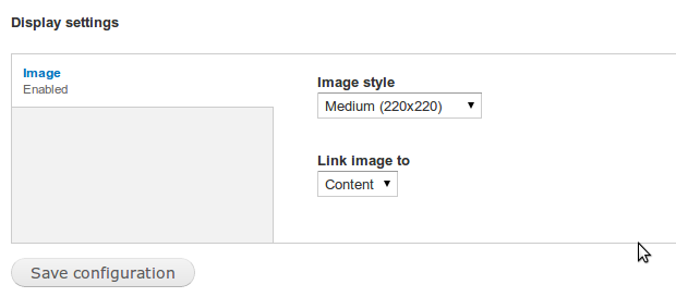 Link image to "Content" failed [#2076819] | Drupal.org