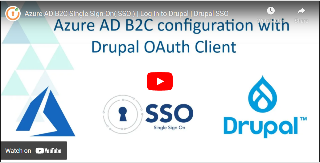 Configure Azure B2c As Oauth Openid Connect Provider For Drupal Login