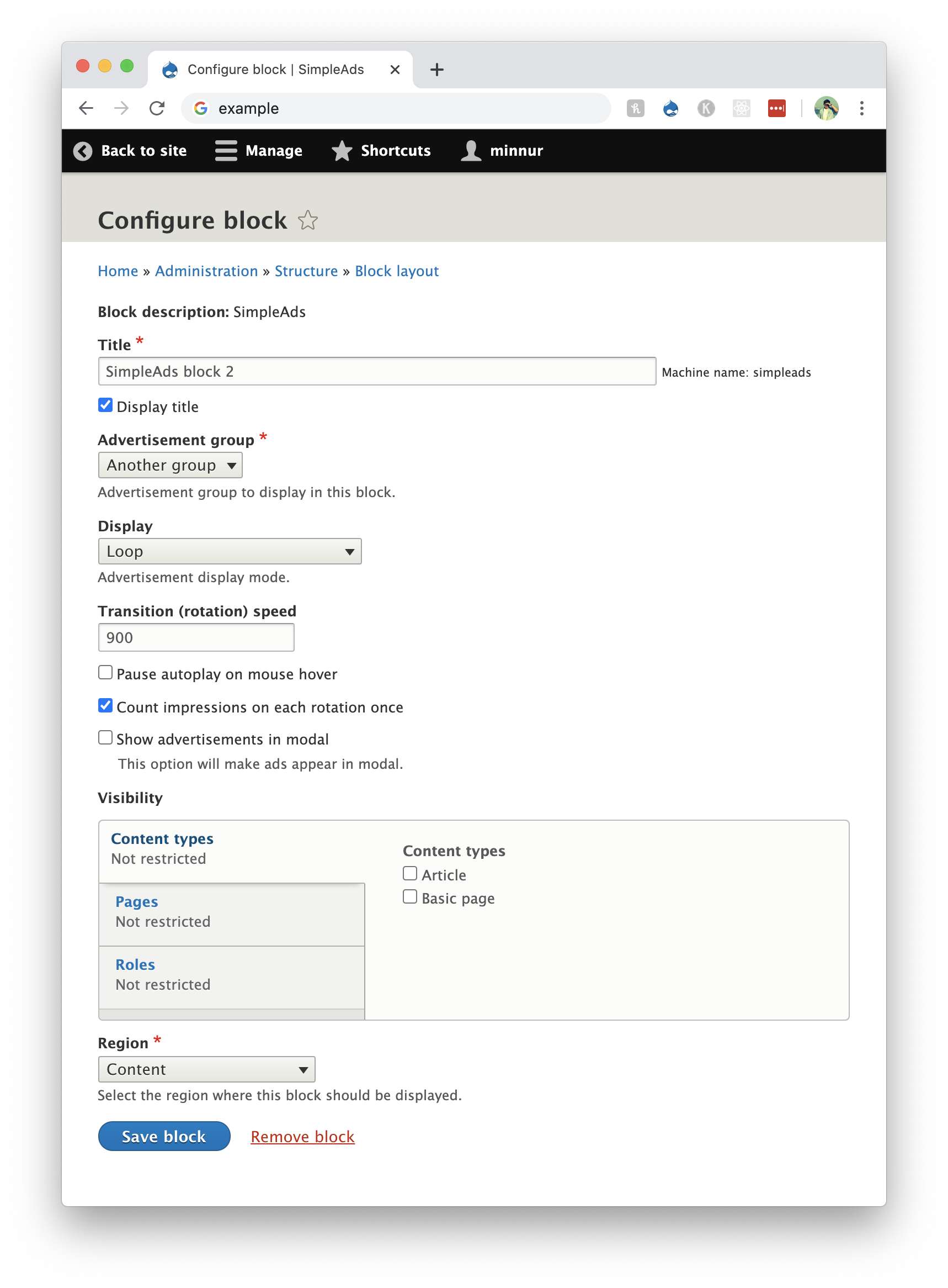 SimpleAds | Drupal.org