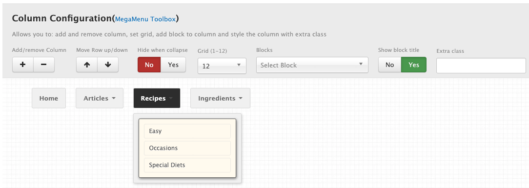 TB Mega Menu Simulator | How To Configure TB Mega Menu | Drupal Wiki guide on Drupal.org