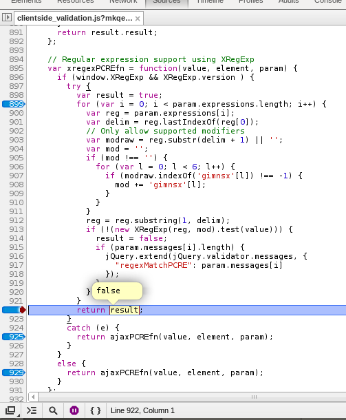 User input ignored when validating FAPI Validate regex [#1933170] | Drupal.org