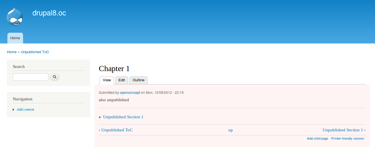 Allow users with access to unpublished nodes to create unpublished books [#26552] | Drupal.org