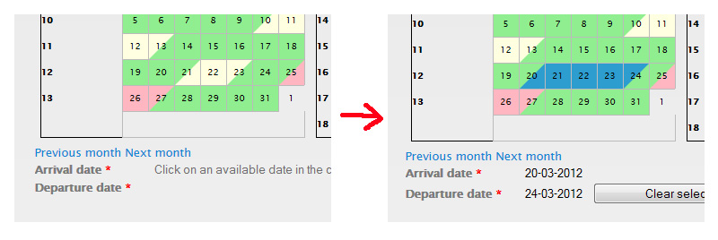 User can select date range with non available dates [#1451180] | Drupal.org