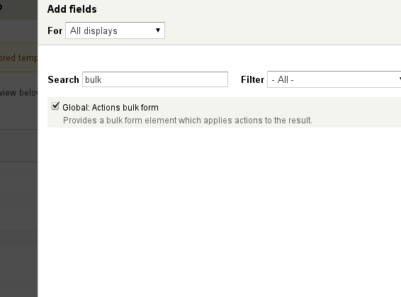 Provide a bulk_form element for actions [#1828410] | Drupal.org