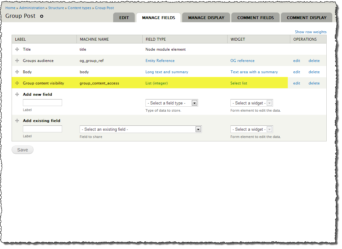 Group Content Access | Management | Drupal Wiki guide on Drupal.org