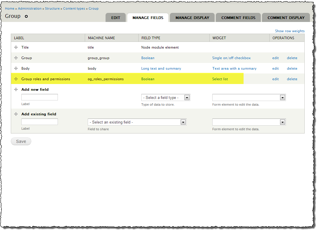 Manage Group Specific Permissions | Management | Drupal Wiki guide on Drupal.org
