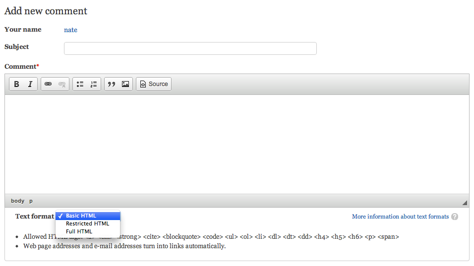 Enable CKEditor in the Standard install profile [#1911884] | Drupal.org